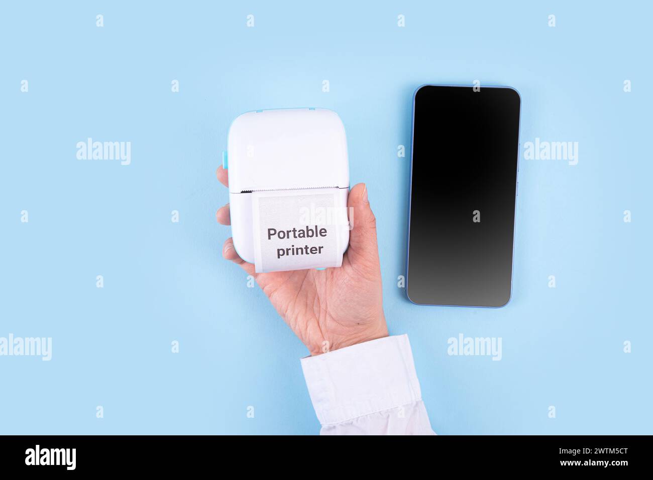 Portable Photo Printer, Mobile thermal pocket printer printer device ...