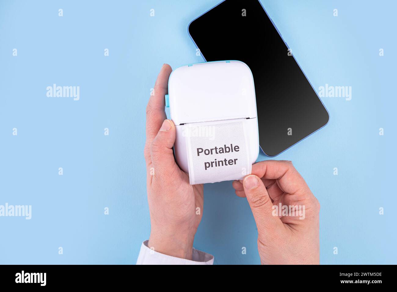 Portable Photo Printer, Mobile thermal pocket printer printer device ...