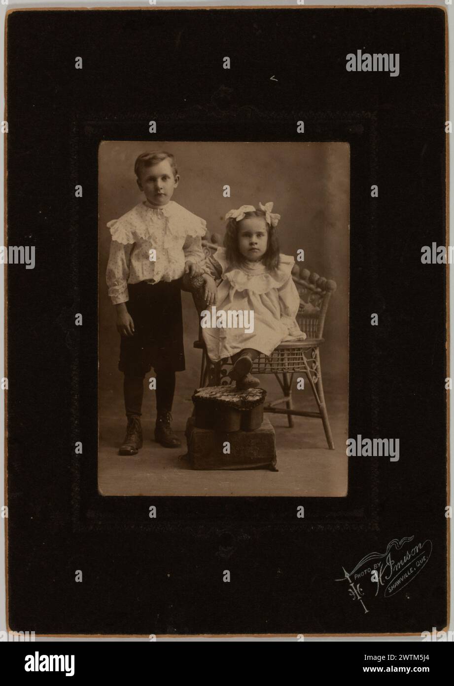 Gelatin silver print - Harold and Minerva Judd , Shawville, Quebec ...