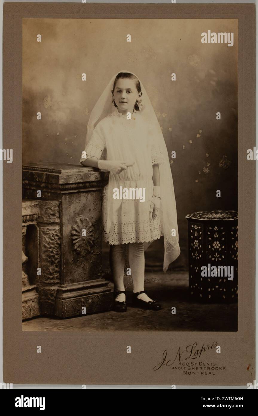 Gelatin silver print - Victoria Raymond, Montreal, Quebec, 1911-1915 ...