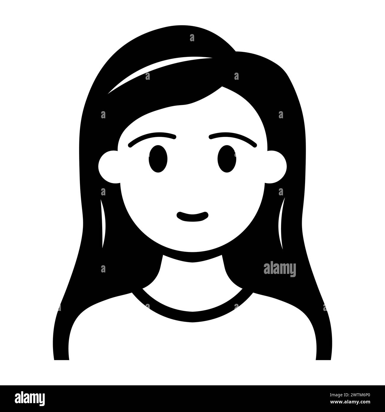 She icon Black and White Stock Photos & Images - Alamy