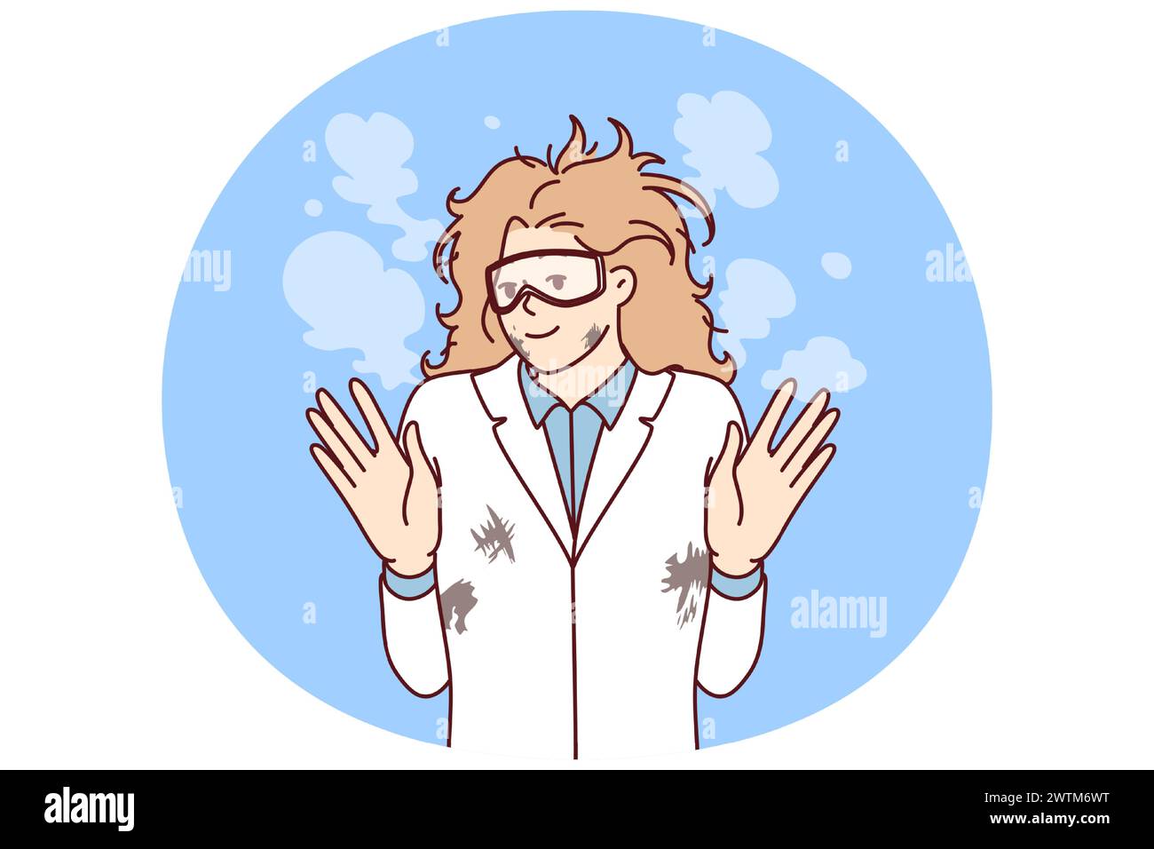 Female mad scientist hi-res stock photography and images - Alamy