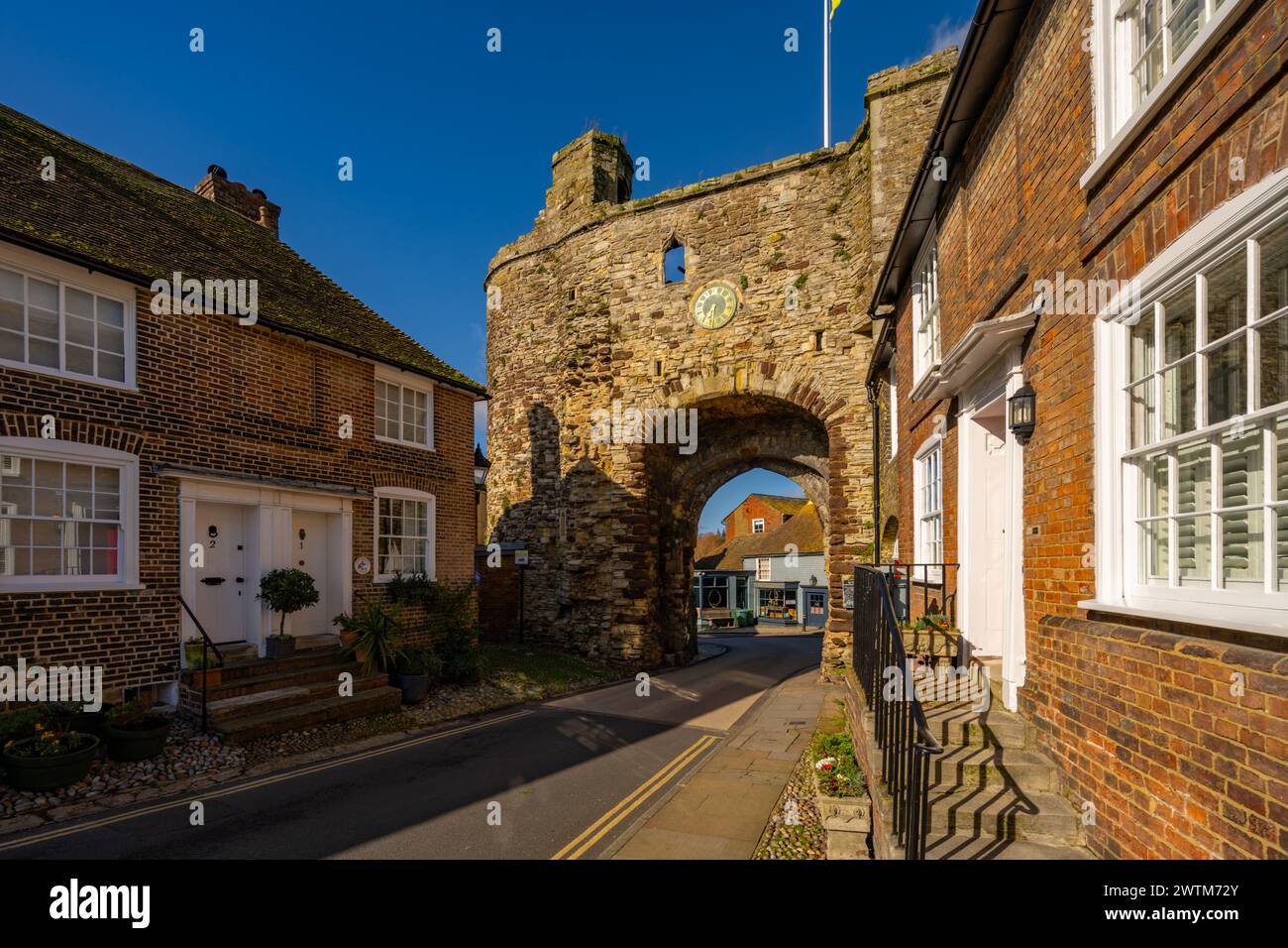 The Landgate Rye East Sussex Stock Photo - Alamy