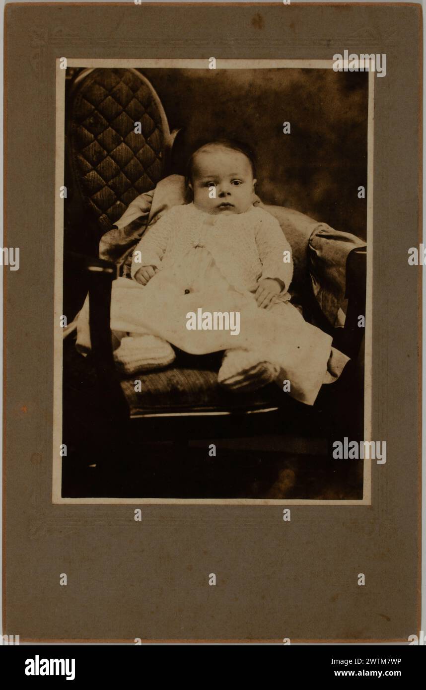 Gelatin silver print - Portrait of an unidentified baby, Verdun, Quebec ...