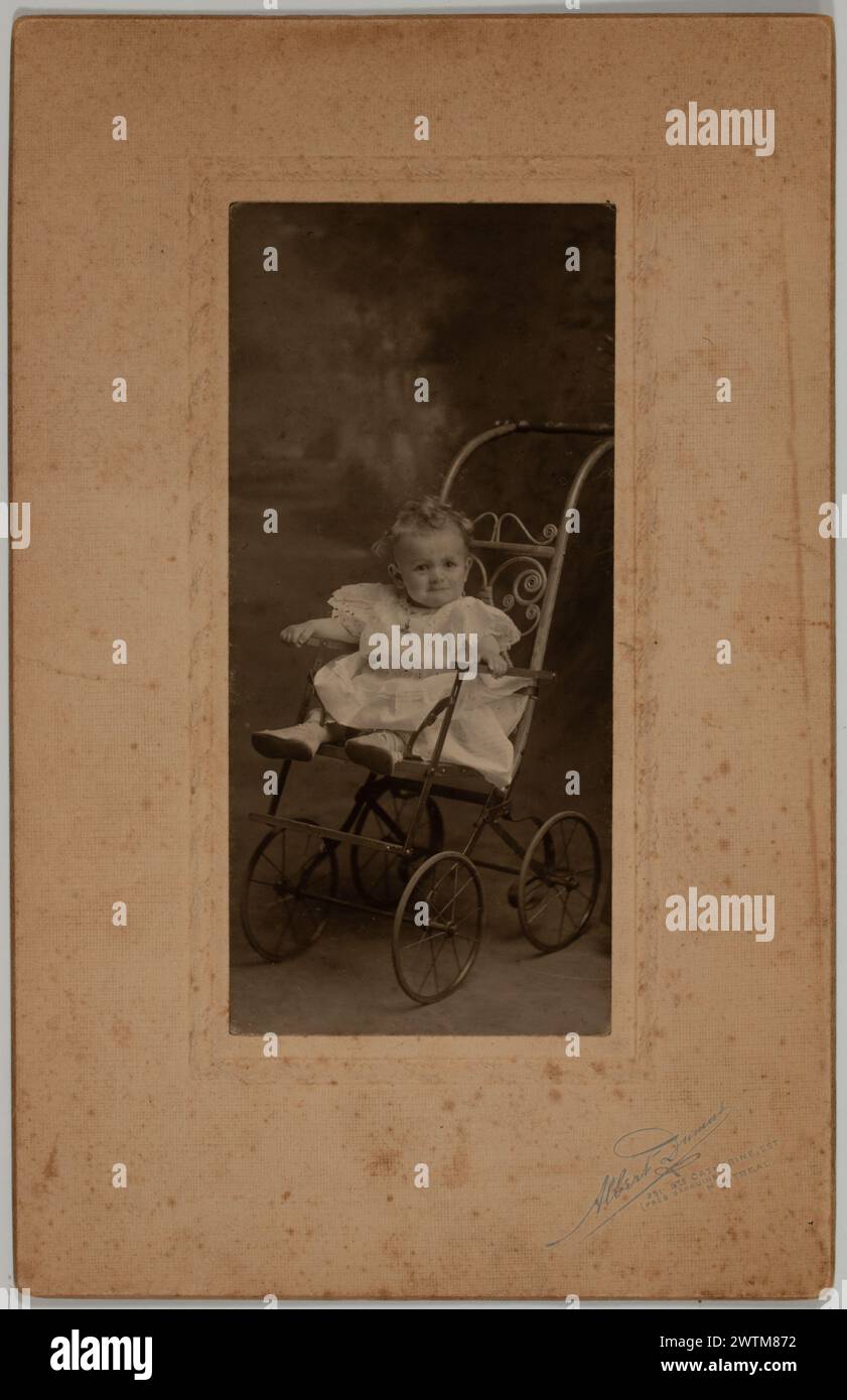 Gelatin silver print - Louis G., Montreal, Quebec, 1907-1910 Albert ...