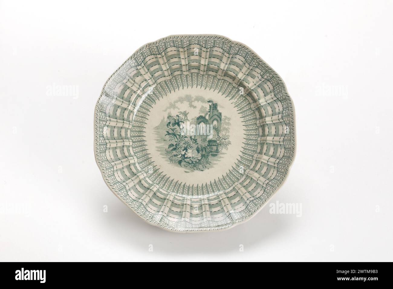 Plate - Samuel Alcock & Company Samuel Alcock & Company Stock Photo - Alamy