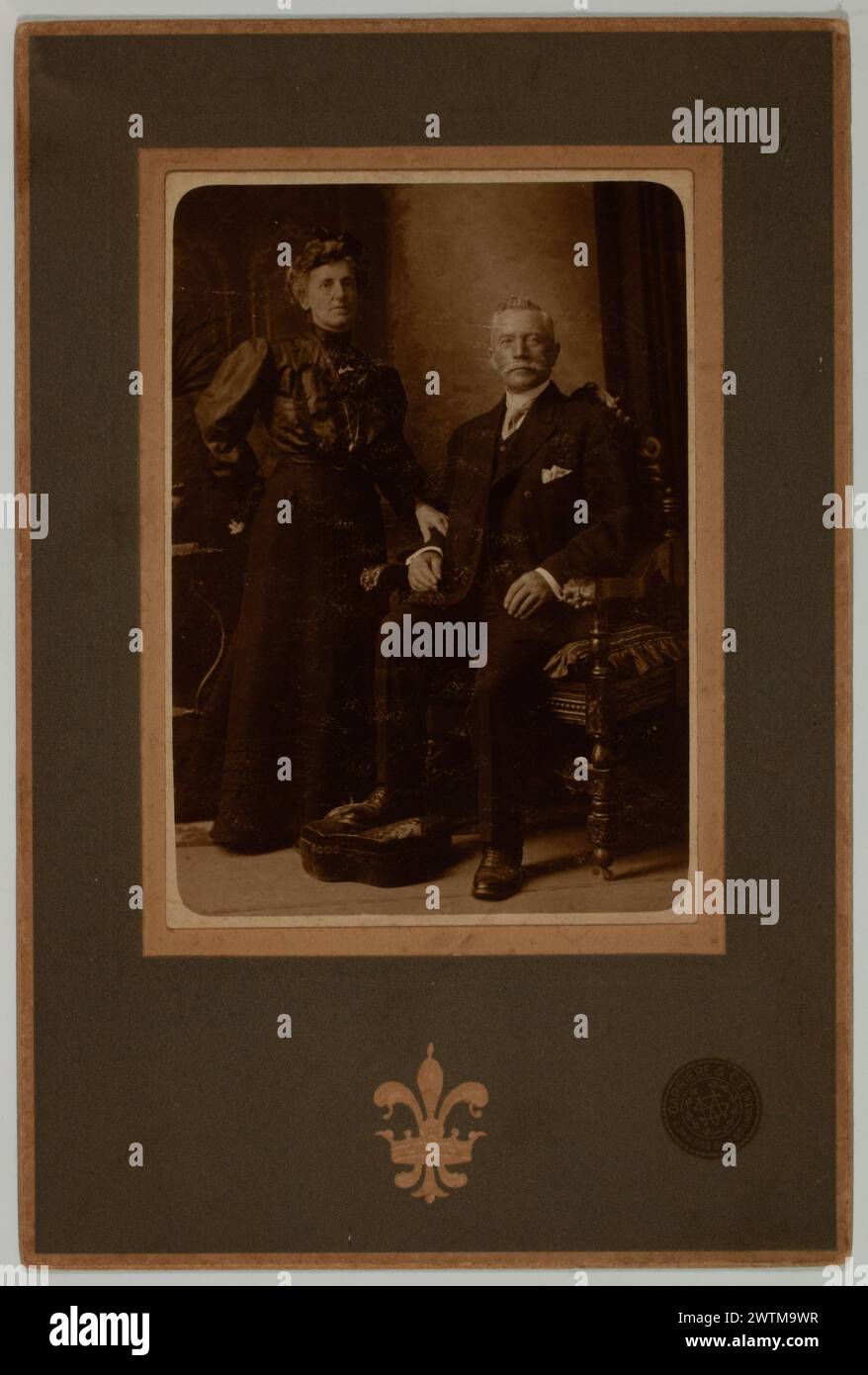 Gelatin silver print - Harmidas Peladeau and Delima Pisant ?, Montreal ...