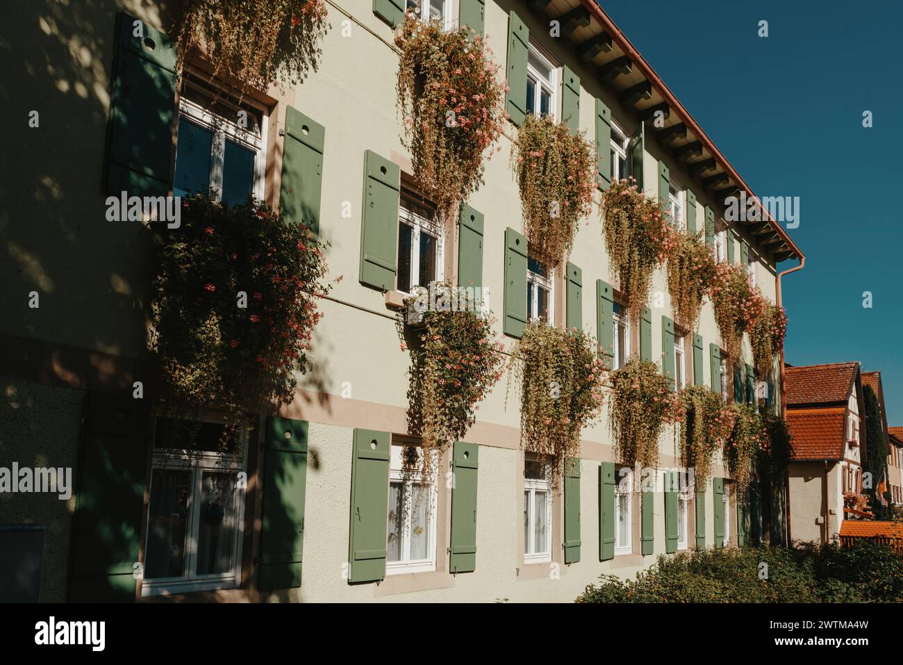 Old national German town house in Bietigheim-Bissingen, Baden ...