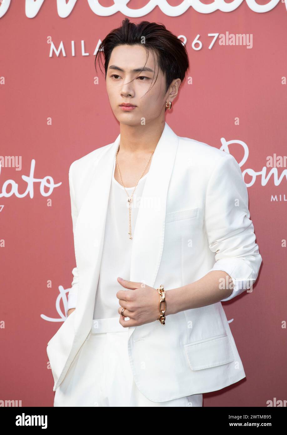 18 March 2024 – Seoul, South Korea: South Korean singer Jay, member of ...