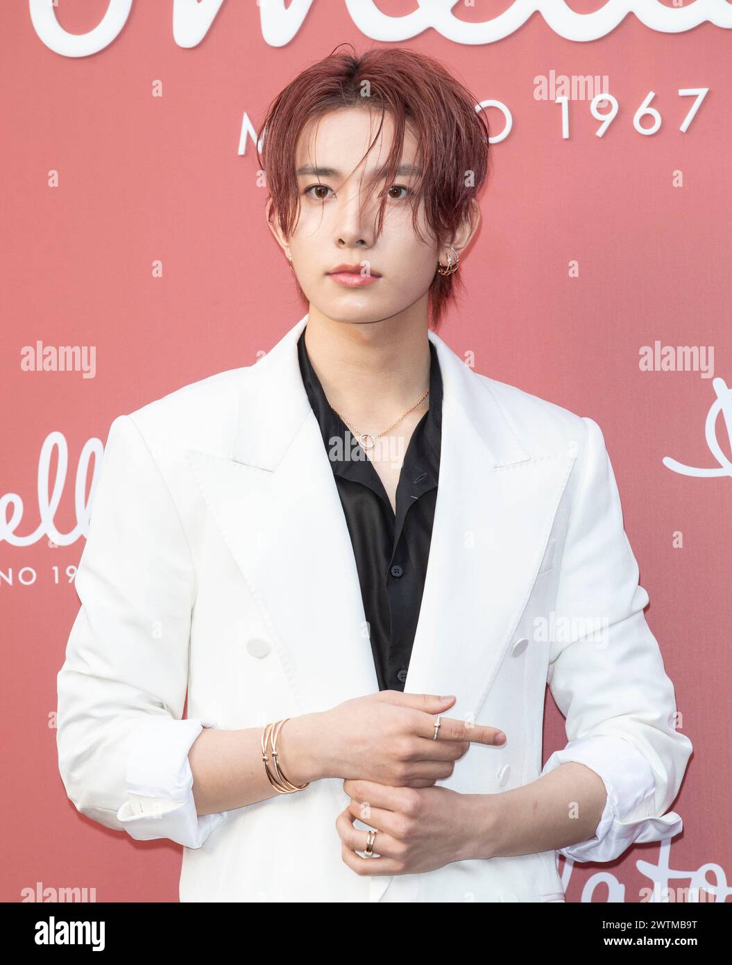 18 March 2024 – Seoul, South Korea: South Korean singer Heeseung ...