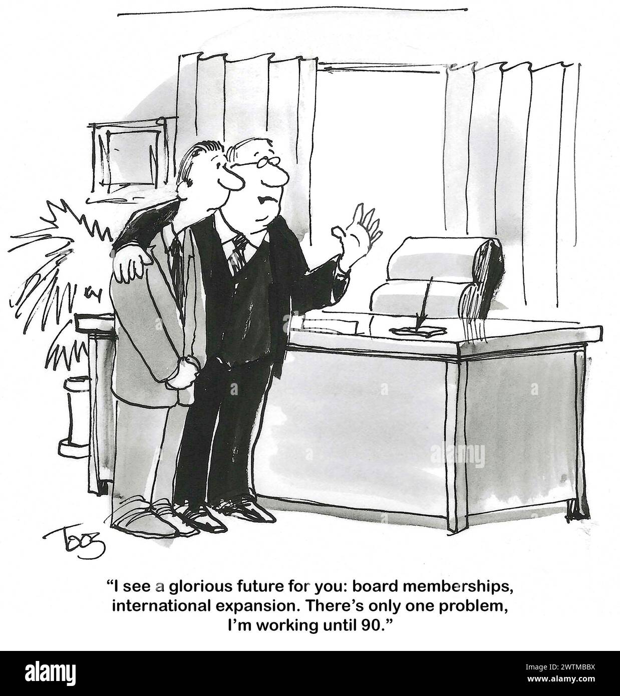 90 years old man Cut Out Stock Images & Pictures - Alamy