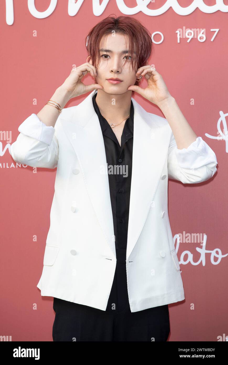 18 March 2024 – Seoul, South Korea: South Korean singer Heeseung ...