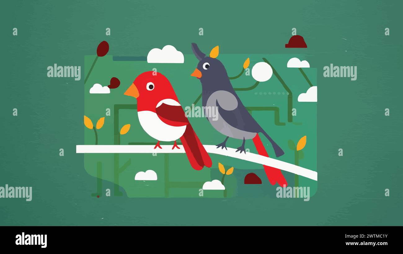 Briishbirds Stock Vector Images - Alamy