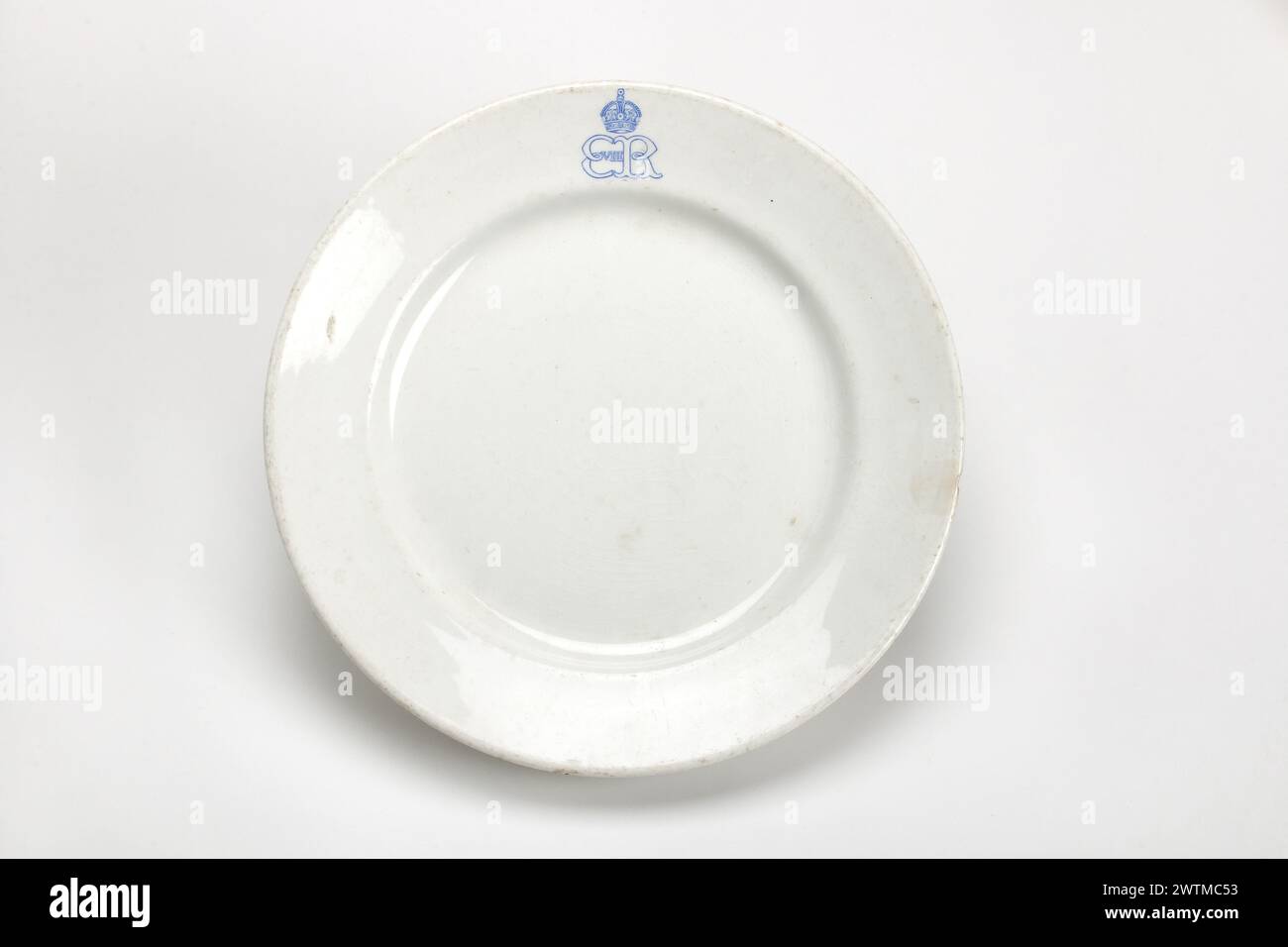 Commemorative plate - Commemorative plate, ER VIII Dunn, Bennett ...