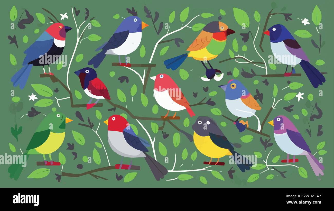 Briishbirds Stock Vector Images - Alamy