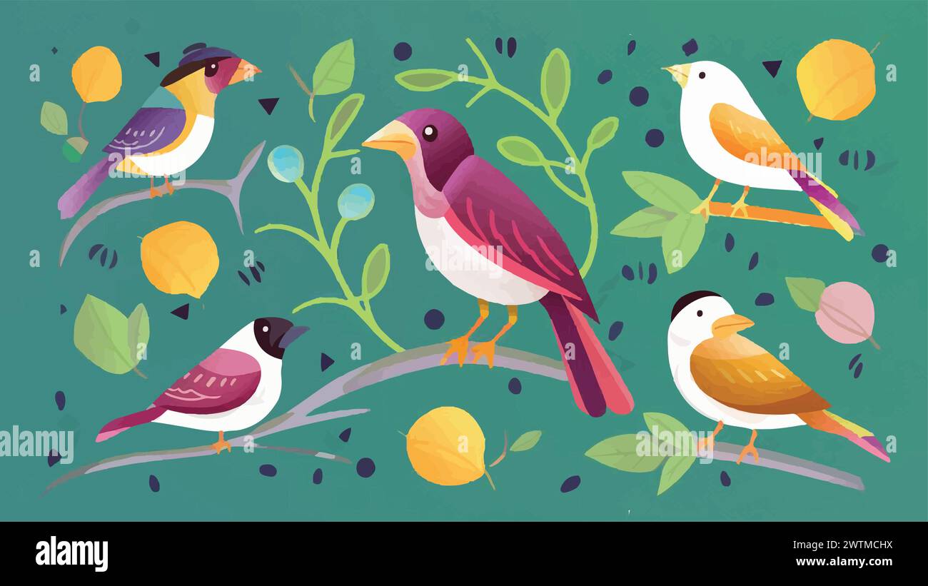 Briishbirds Stock Vector Images - Alamy