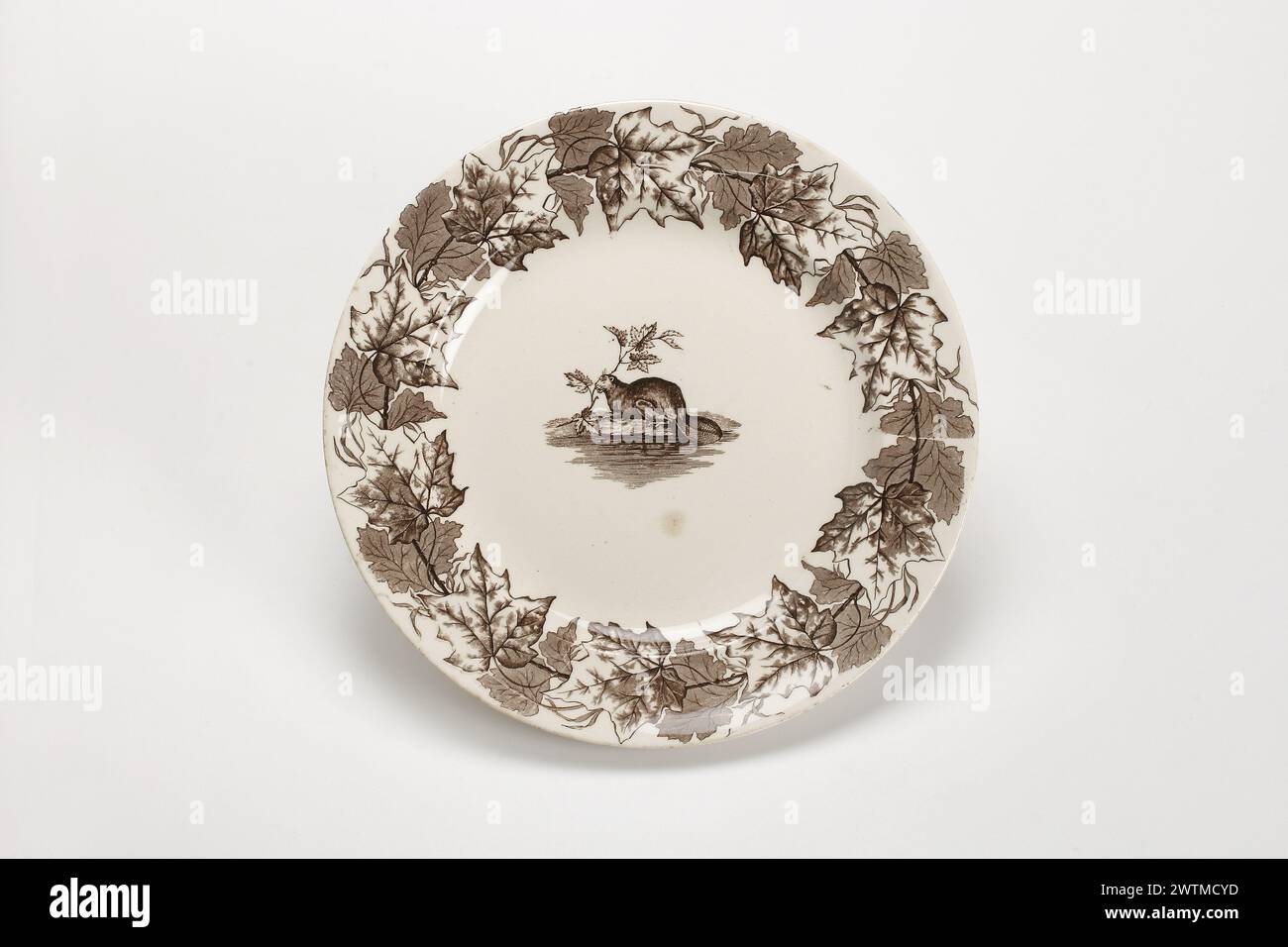 Luncheon plate - Maple Thomas Furnival & Sons Thomas Furnival & Sons ...