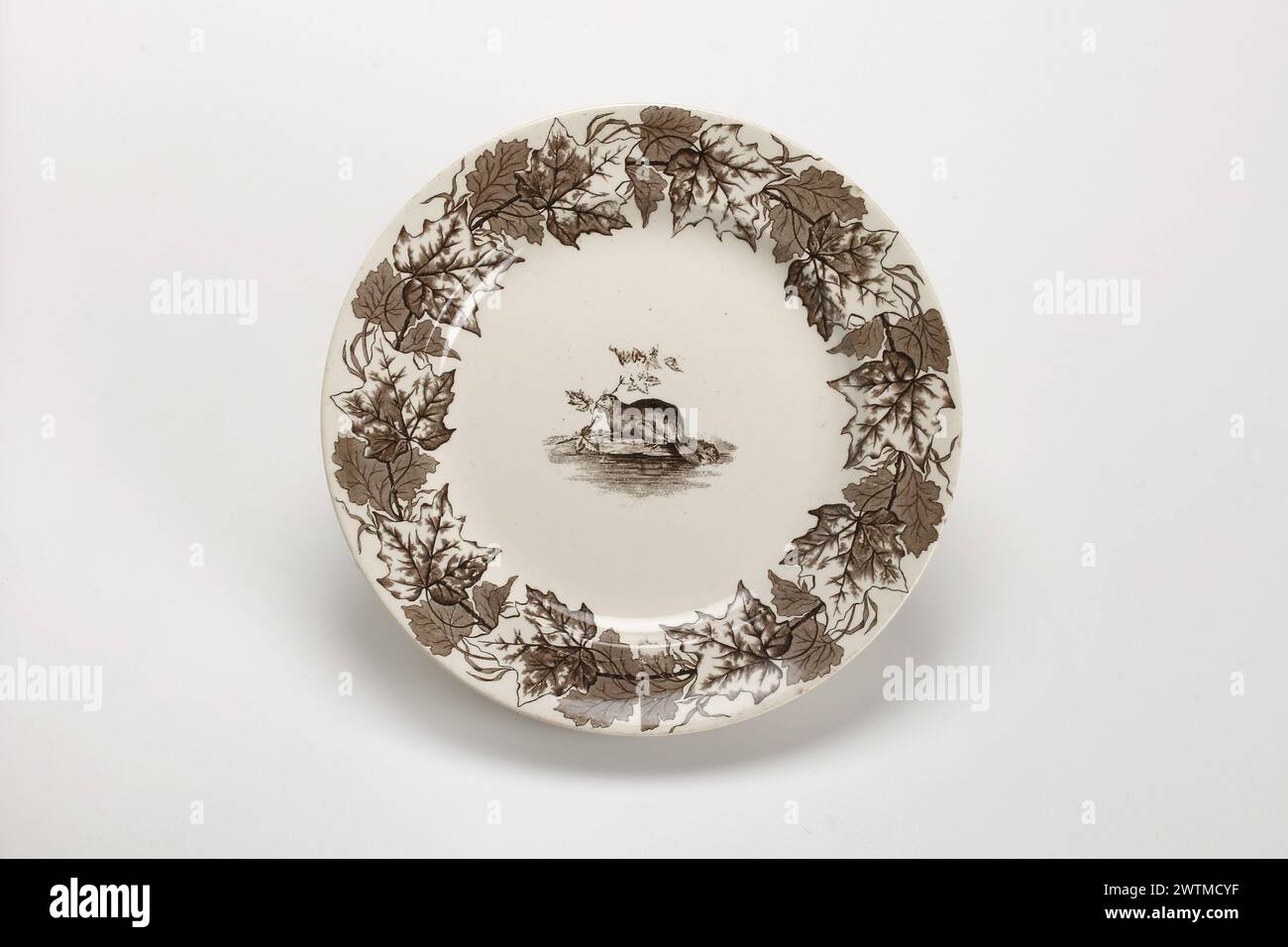 Luncheon plate - Maple Thomas Furnival & Sons Thomas Furnival & Sons ...