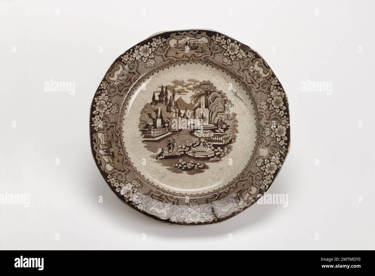 Plate - Jacob Furnival & Company Jacob Furnival & Company Stock Photo ...
