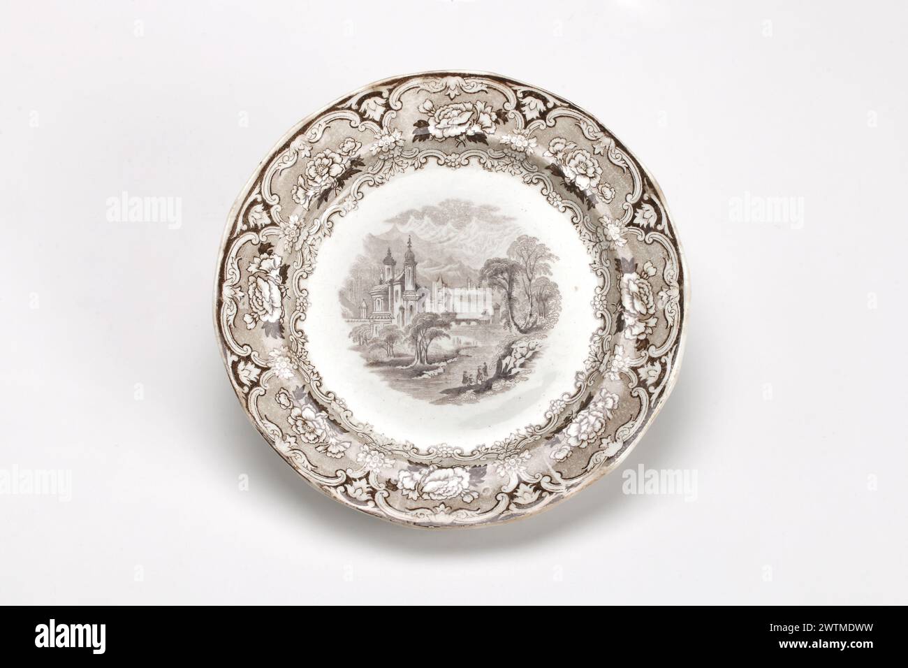 Dessert plate - Joseph Clementson, 1839-1864 Joseph Clementson, 1839 ...