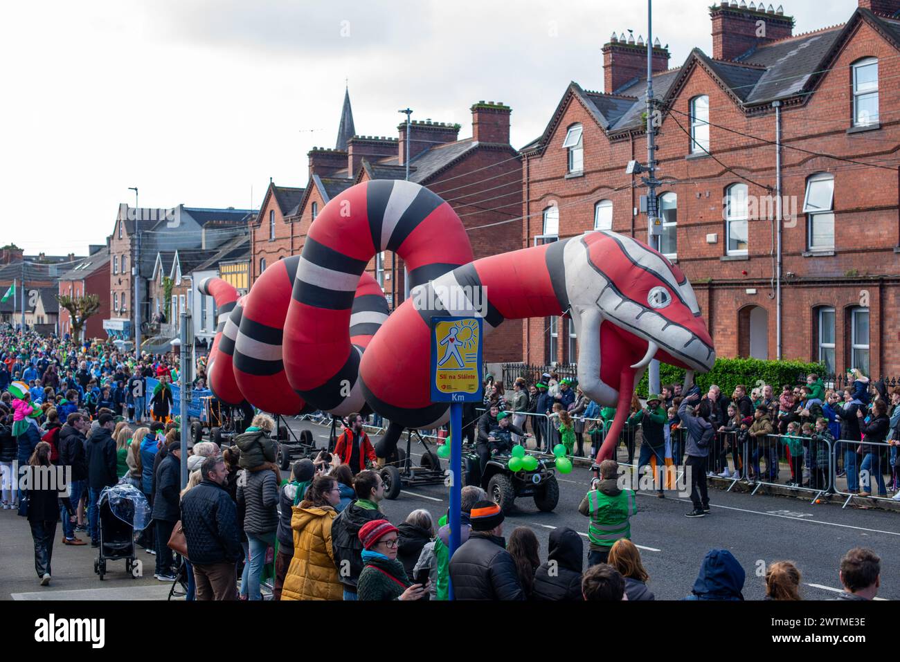 St.Patrick Day , Limerick Ireland ,17 March 2024 ,cultural event Stock ...