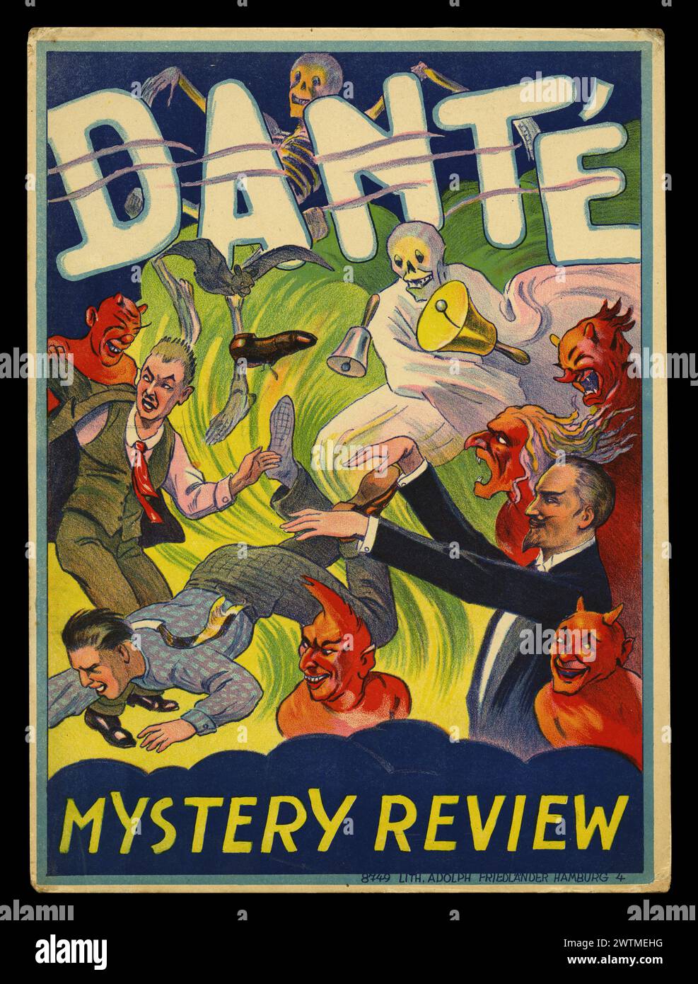 Magic poster - Dante Mystery Review Stock Photo - Alamy