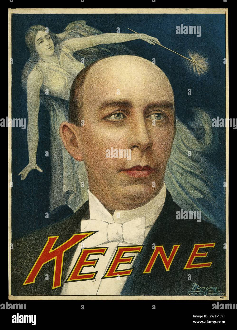Magic poster - Keene Stock Photo - Alamy