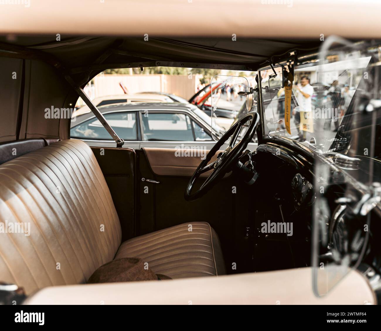 Orlando, Old Town Square, Classic Muscle cars Stock Photo - Alamy