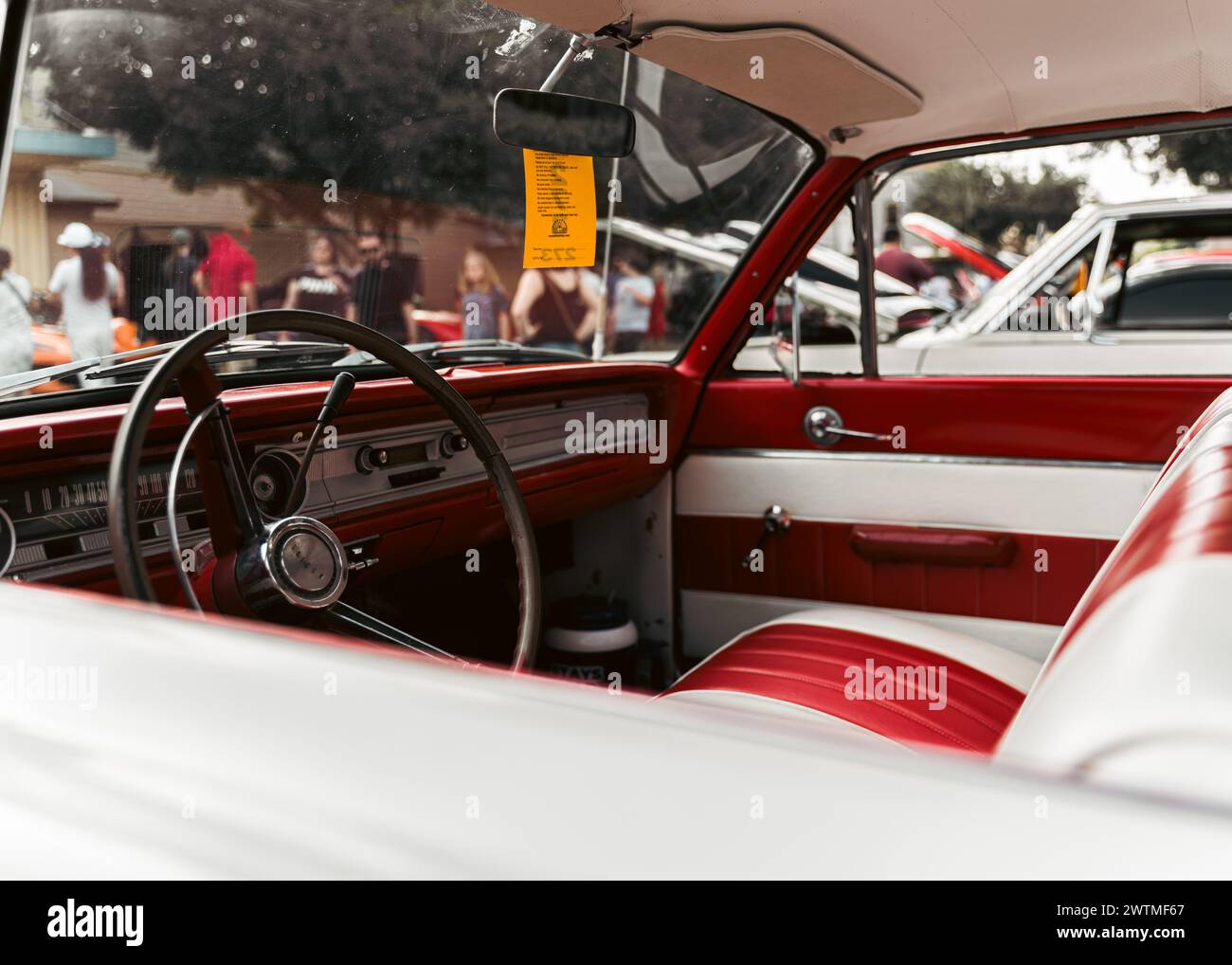 Orlando, Old Town Square, Classic Muscle cars Stock Photo - Alamy