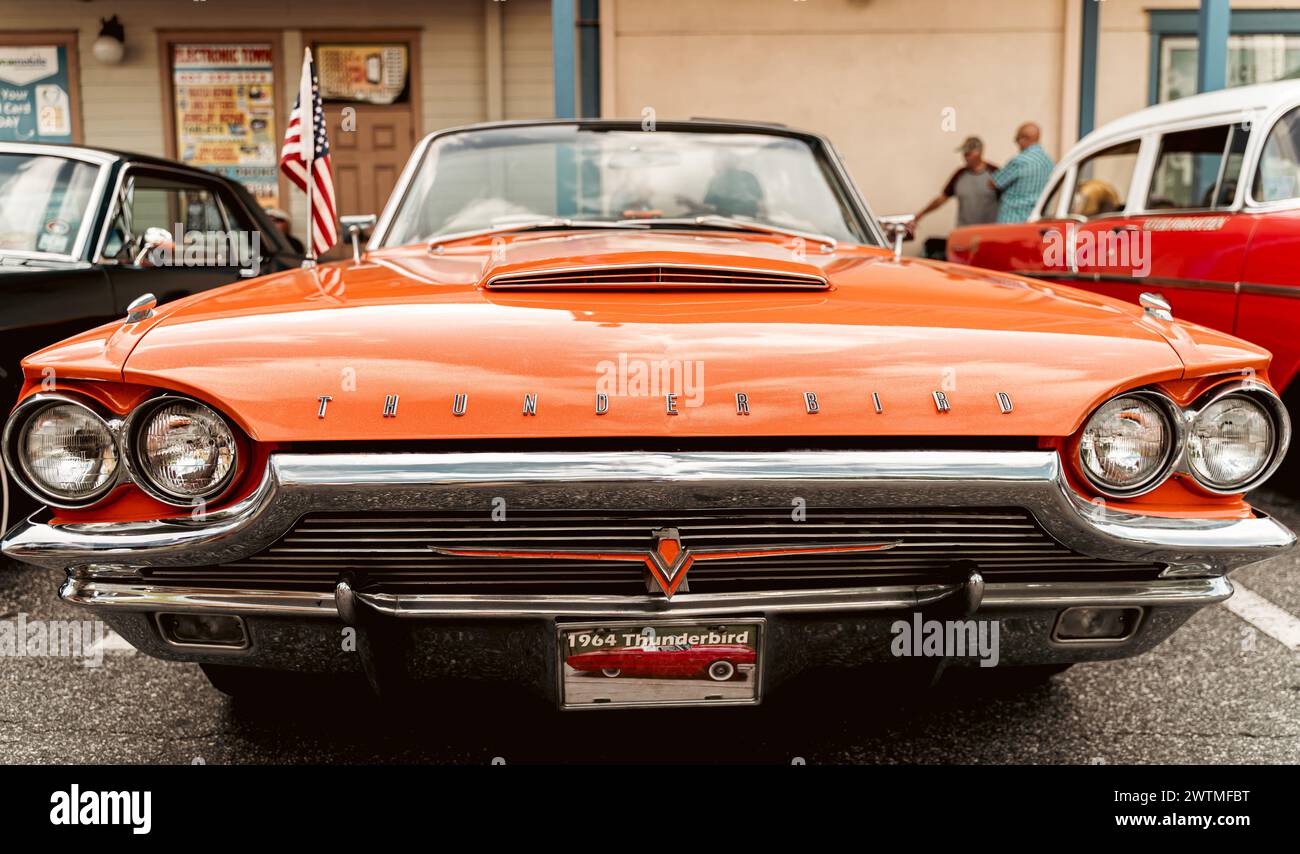 Orlando, Old Town Square, Classic Muscle cars taken July 2023 Stock ...