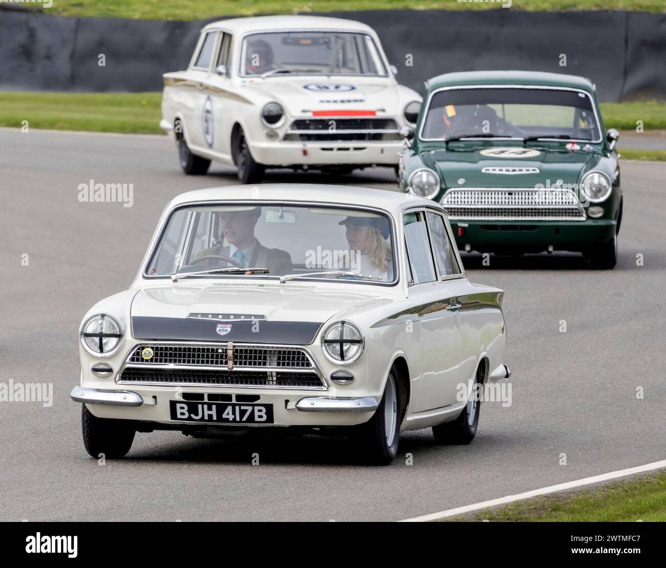 1960s british saloon racing car hi-res stock photography and images - Alamy