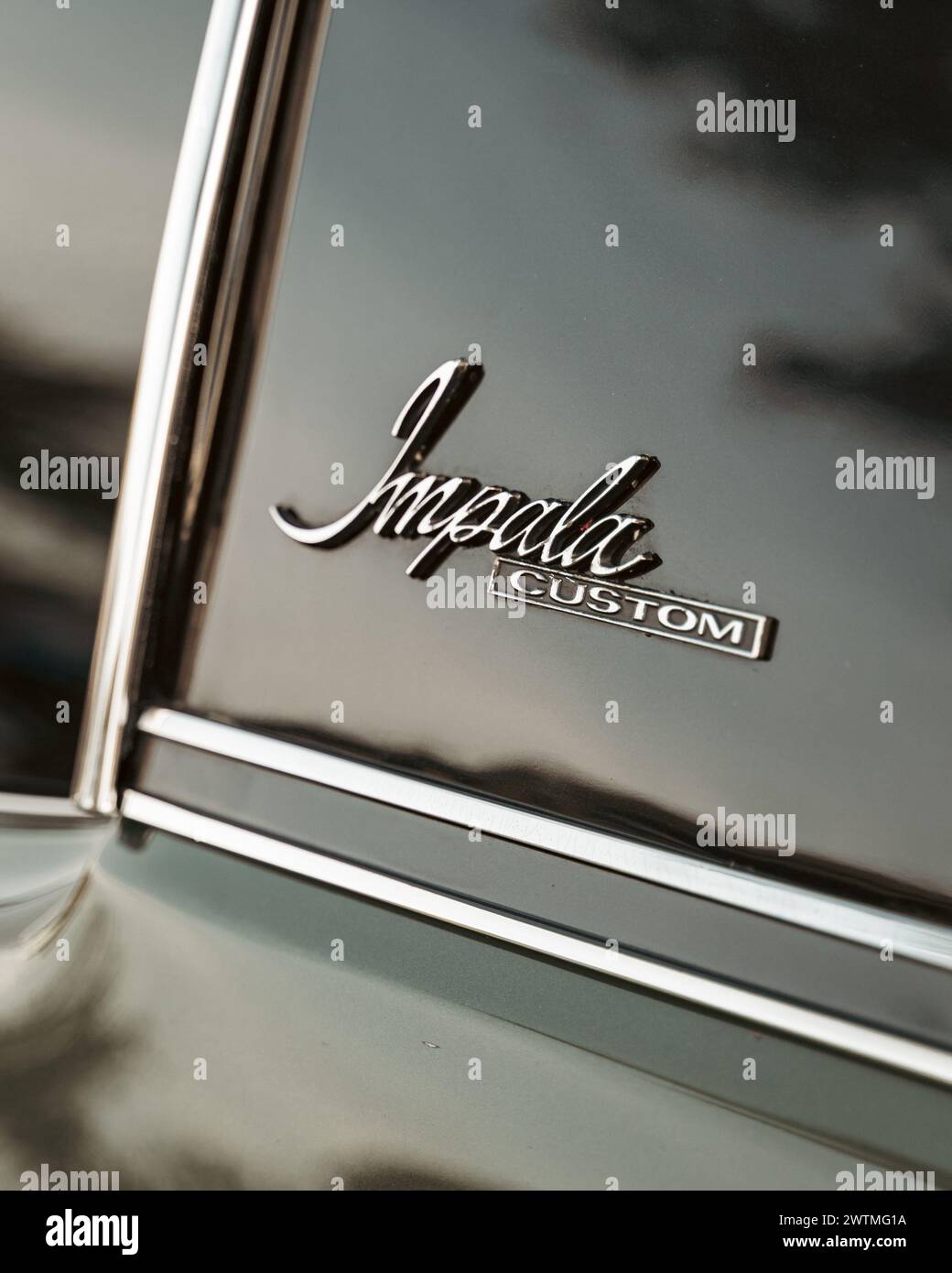 Orlando, Old Town Square, Classic Muscle cars Stock Photo - Alamy