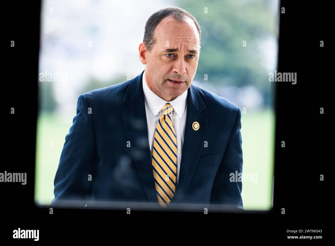 UNITED STATES - MARCH 13: Rep. Bob Good, R-Va., arrives to the U.S ...
