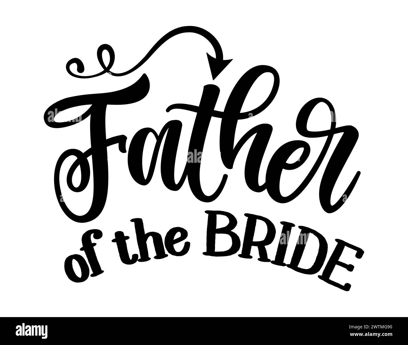 Father Of The Bride Logo