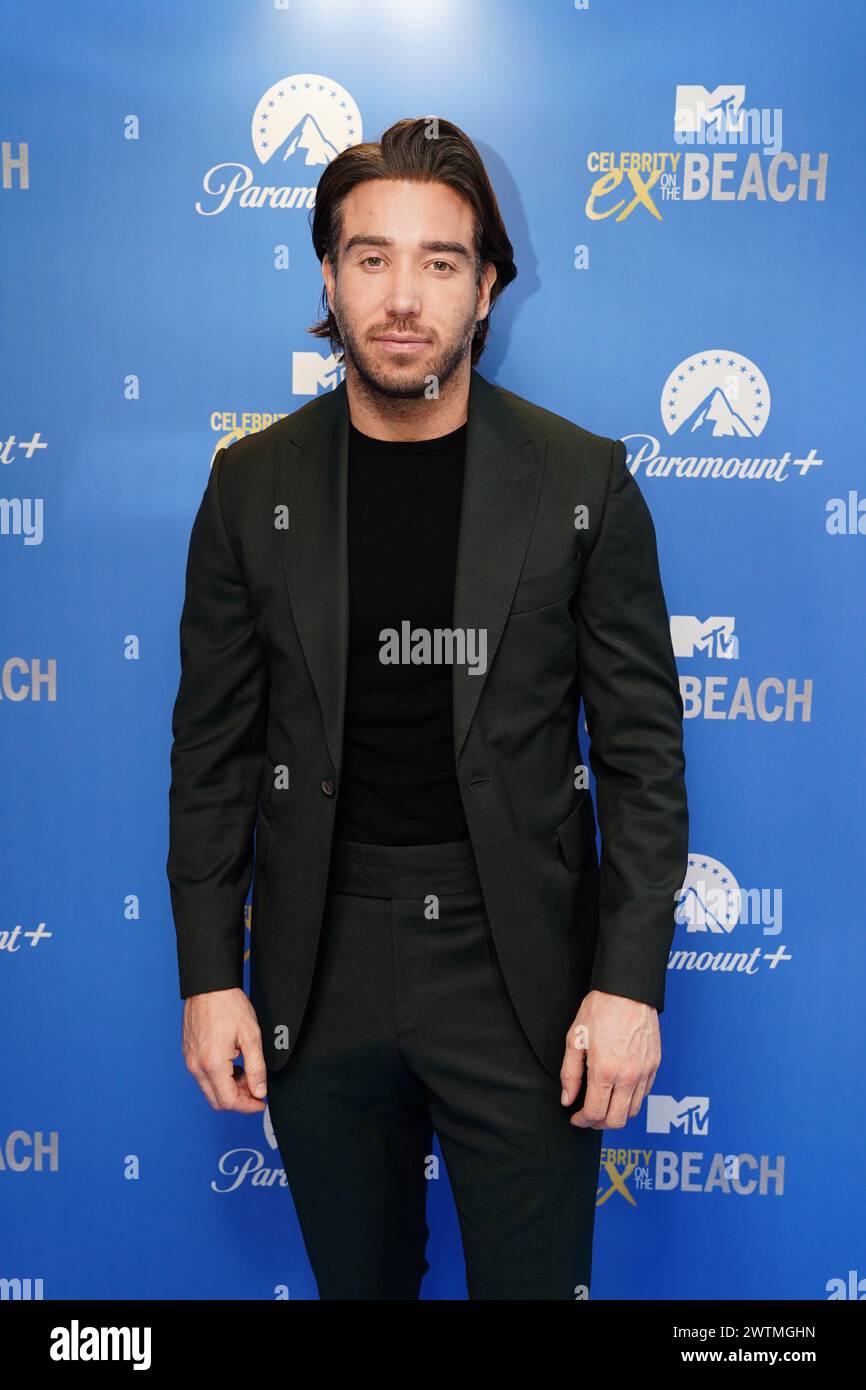 James Lock attending the Celebrity Ex on the Beach event at the ...