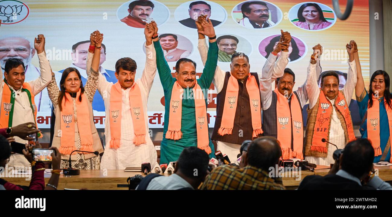 New Delhi, India. 18th Mar, 2024. NEW DELHI, INDIA - MARCH 18: : Delhi ...