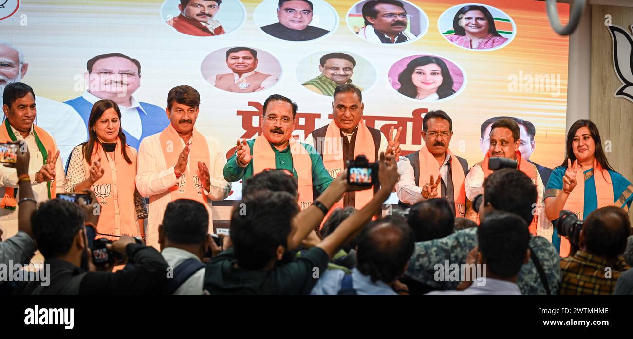 New Delhi, India. 18th Mar, 2024. NEW DELHI, INDIA - MARCH 18: : Delhi ...