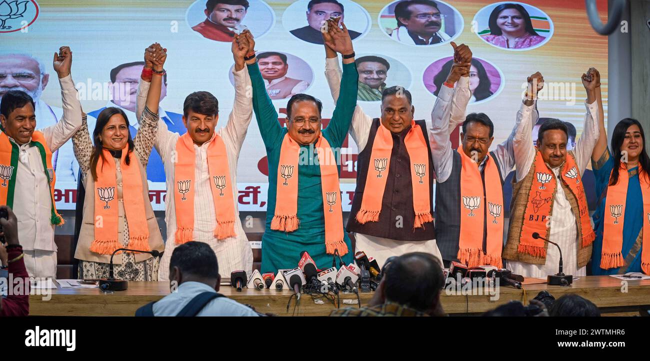 New Delhi, India. 18th Mar, 2024. NEW DELHI, INDIA - MARCH 18: : Delhi ...