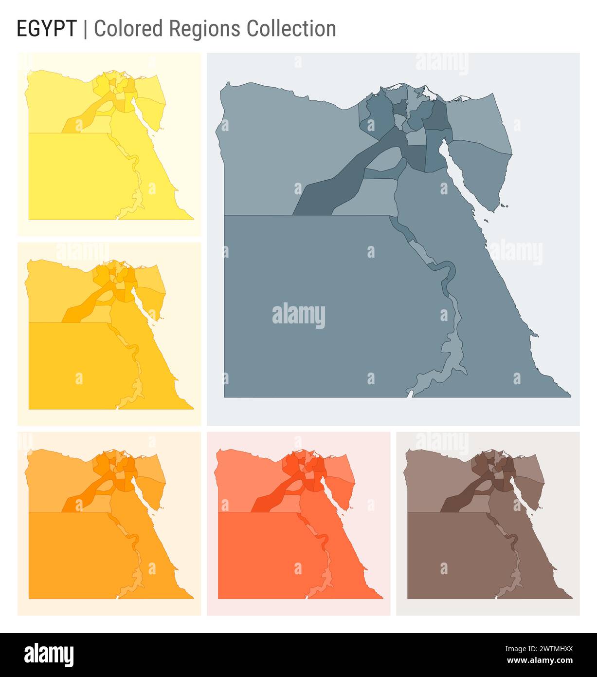 Egypt map of africa hi-res stock photography and images - Alamy