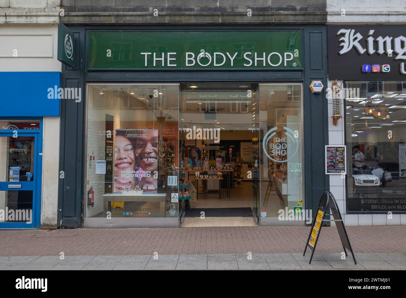 Southend on Sea, UK. 18th Mar, 2024. The Body Shop on High Street ...