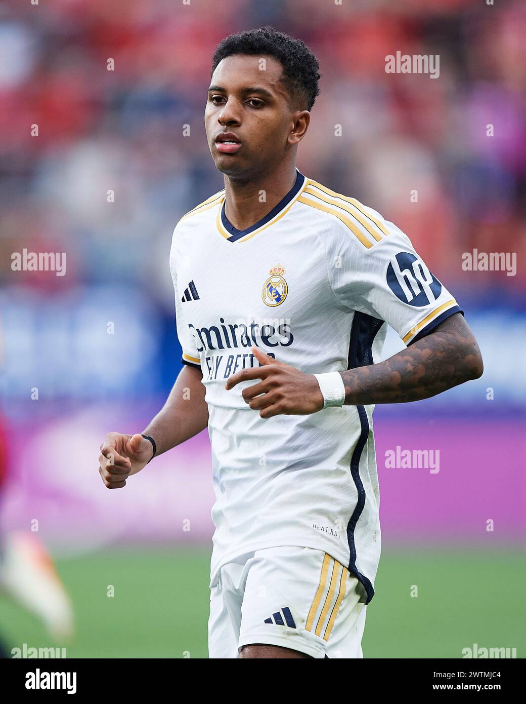 Rodrygo Goes of Real Madrid CF looks on during the LaLiga EA Sports ...