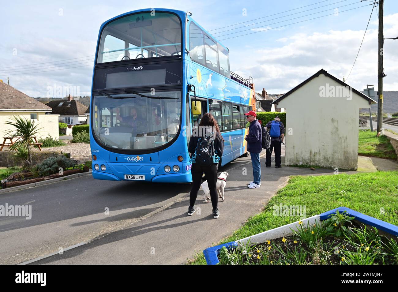 Open top buses in weston super mare hi-res stock photography and images ...