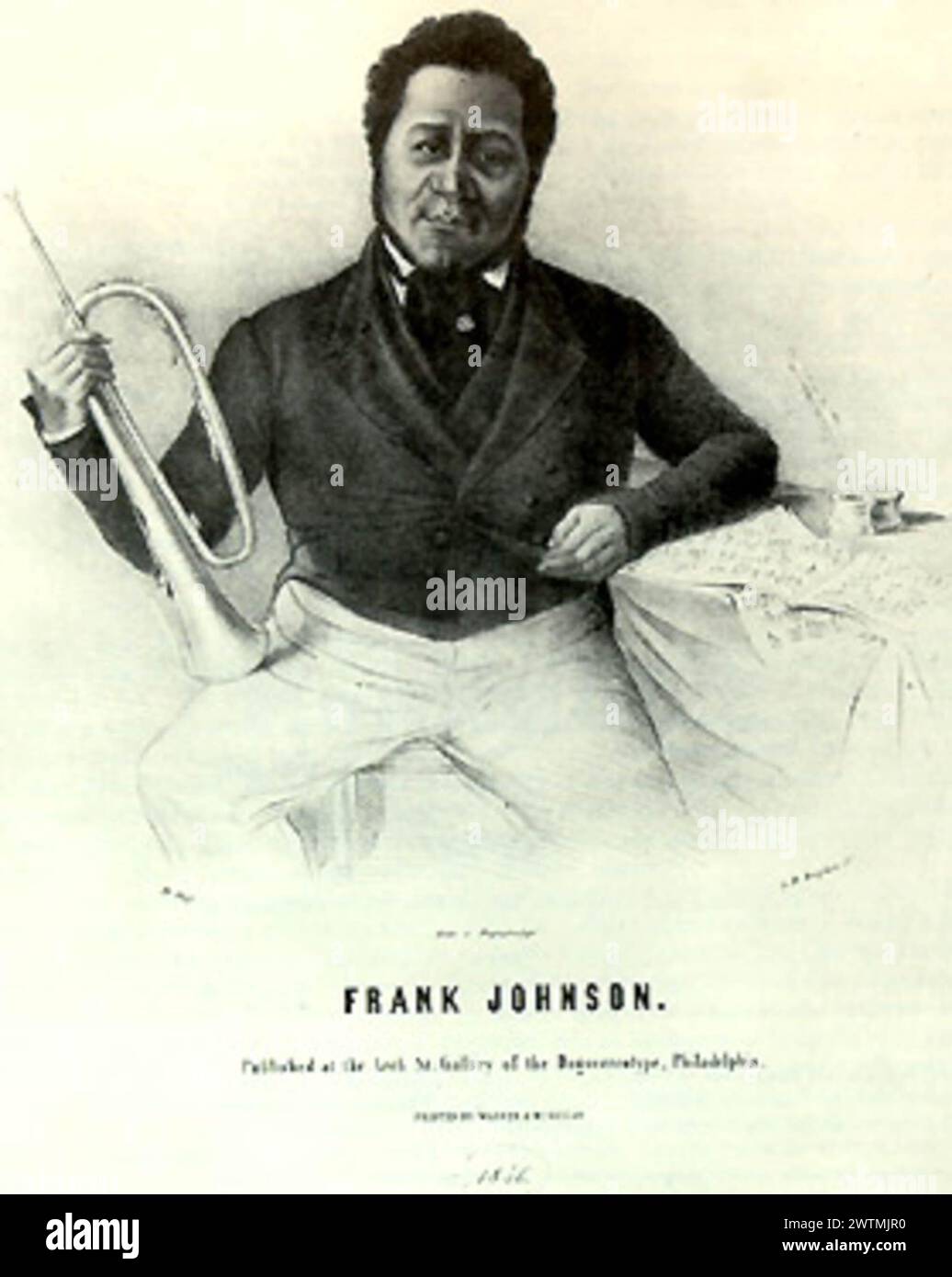 Francis "Frank" Johnson Stock Photo - Alamy