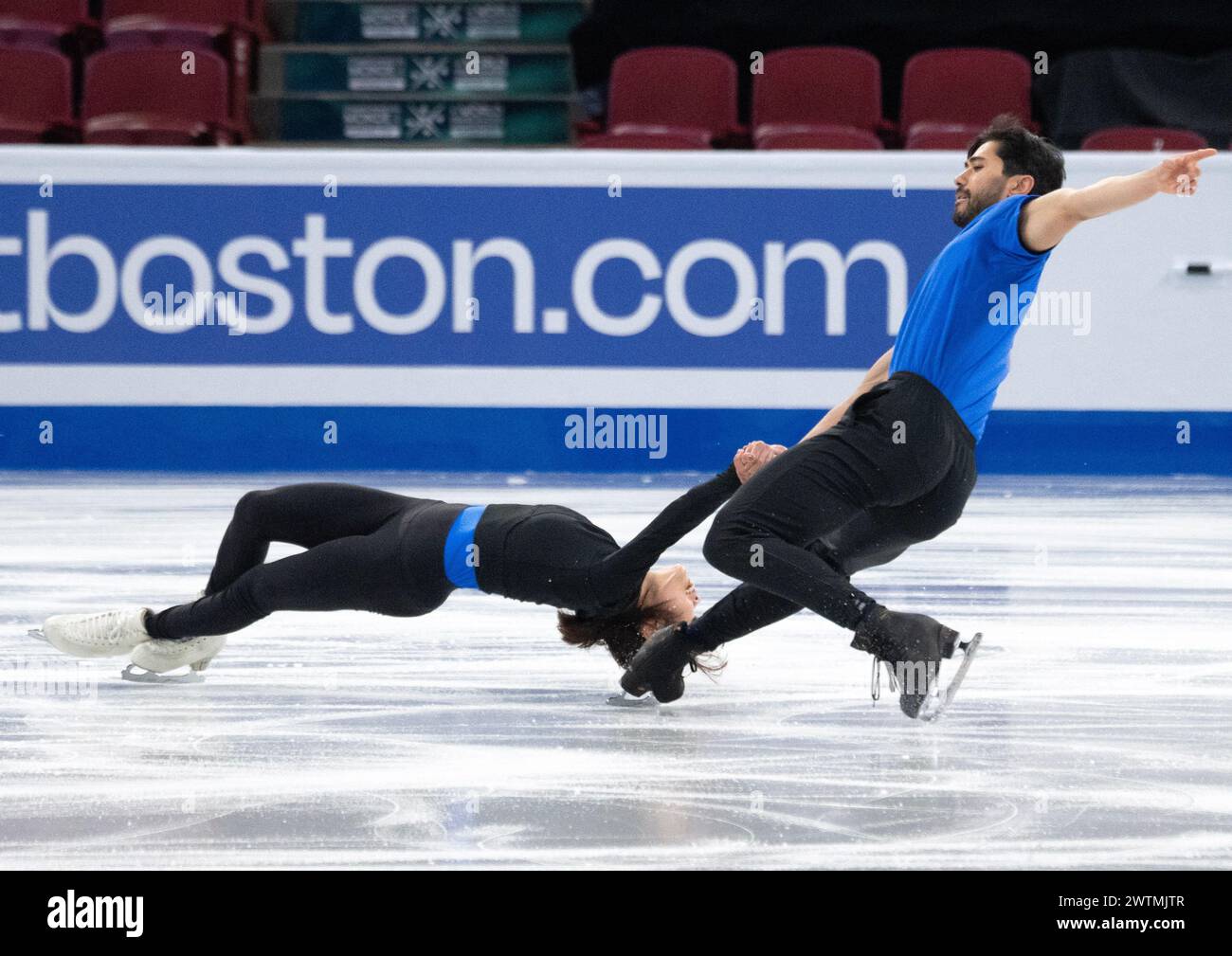 Montreal, Canada. 18th Mar, 2024. Emily Chan and Spencer Howe, from the ...