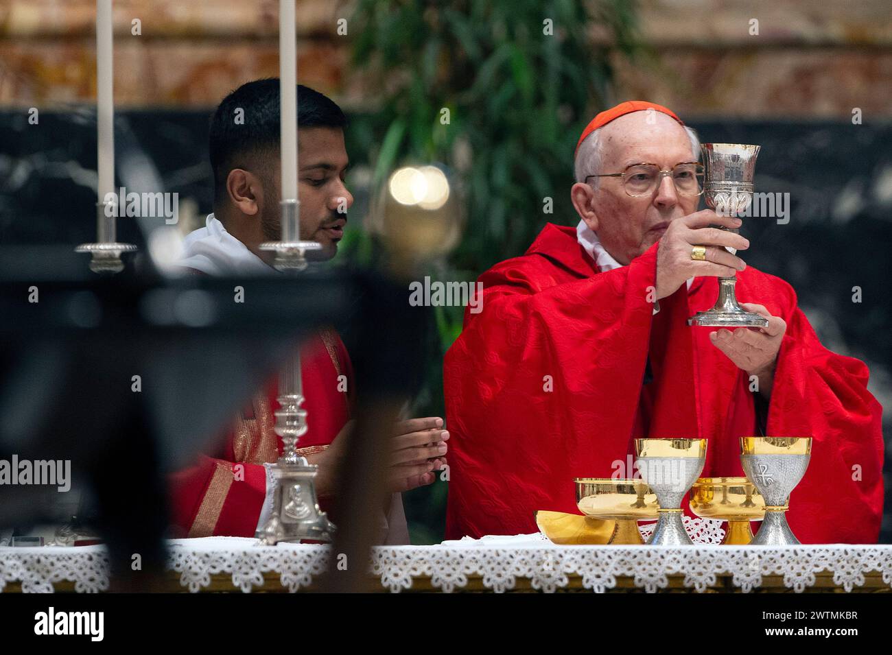 Vatican, Vatican. 18th Mar, 2024. Italy, Rome, Vatican, 2024/3/18.Pope ...