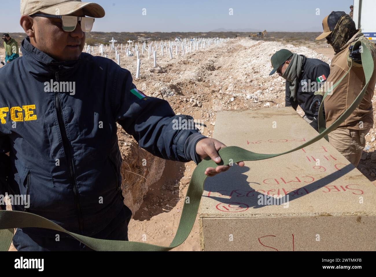 Auburn Hills, Michigan, USA. 15th Mar, 2024. Forensic medical service ...