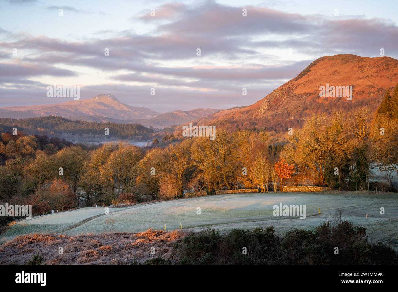 Aberfoyle, a Scottish Golf Course Stock Photo - Alamy