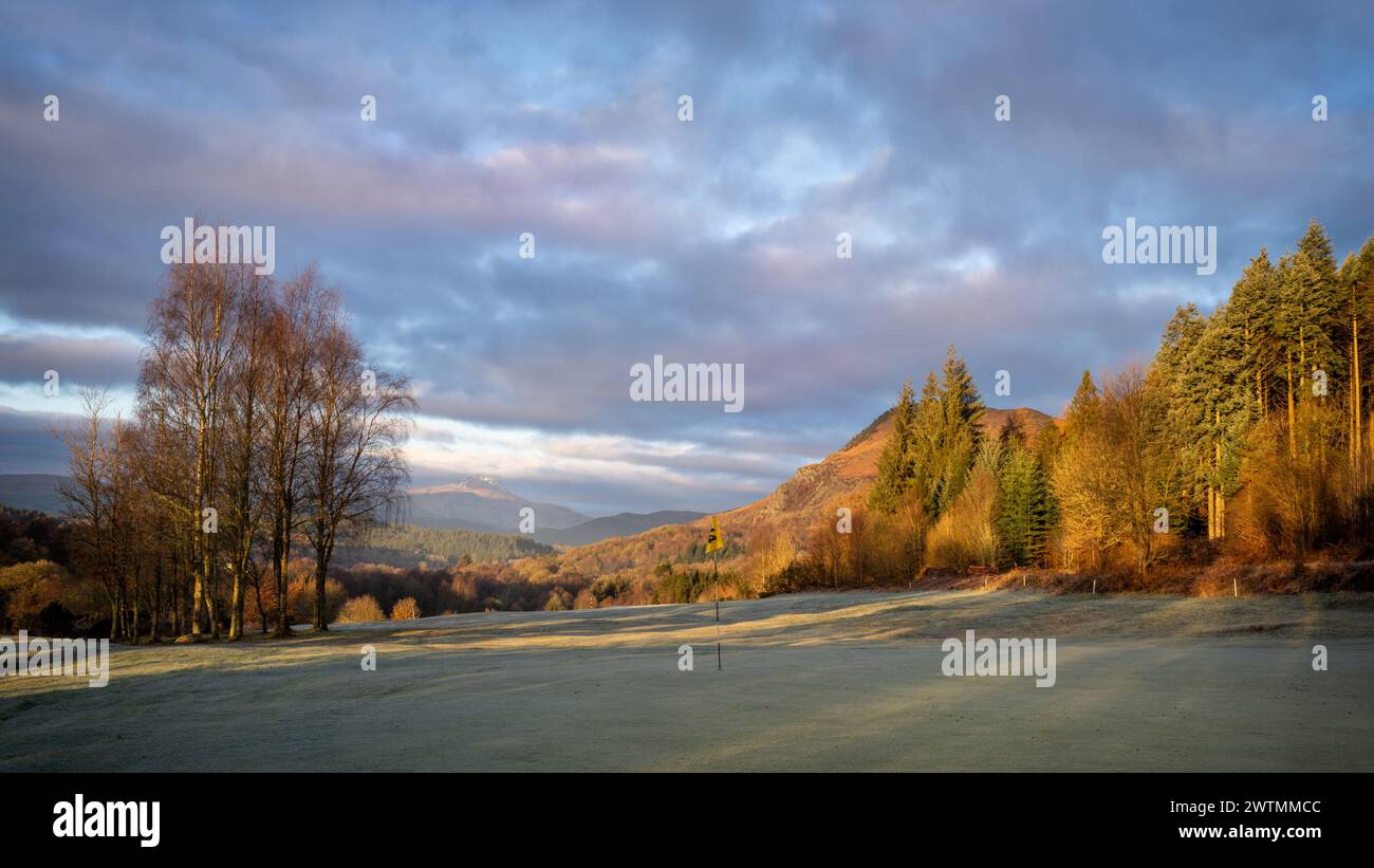 Aberfoyle, a Scottish Golf Course Stock Photo - Alamy