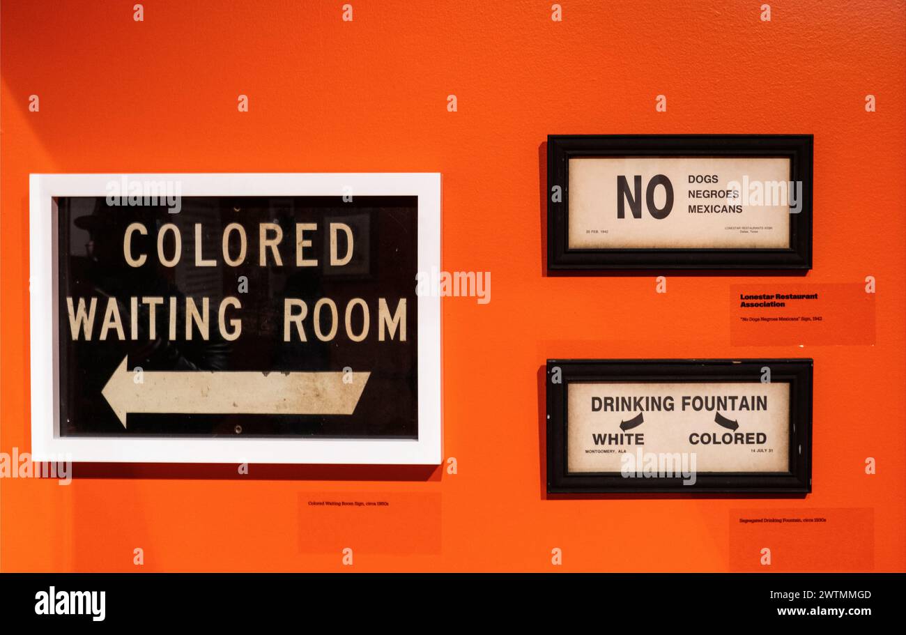 colored waiting room prejudice sign Stock Photo - Alamy