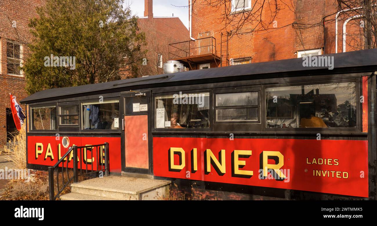 Palace diner biddeford hi-res stock photography and images - Alamy